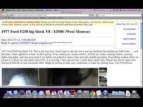 Craigslist Monroe Louisiana Used Cars and Trucks - Chevy and Ford Options Available