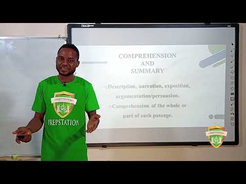 Use-of-English: Tutorials for UTME/JAMB (Part 1 of 4)