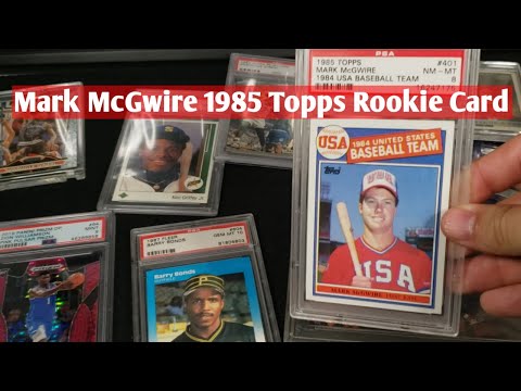 Mark McGwire 1985 Topps Rookie Card - Long Gone Summer ESPN Documentary