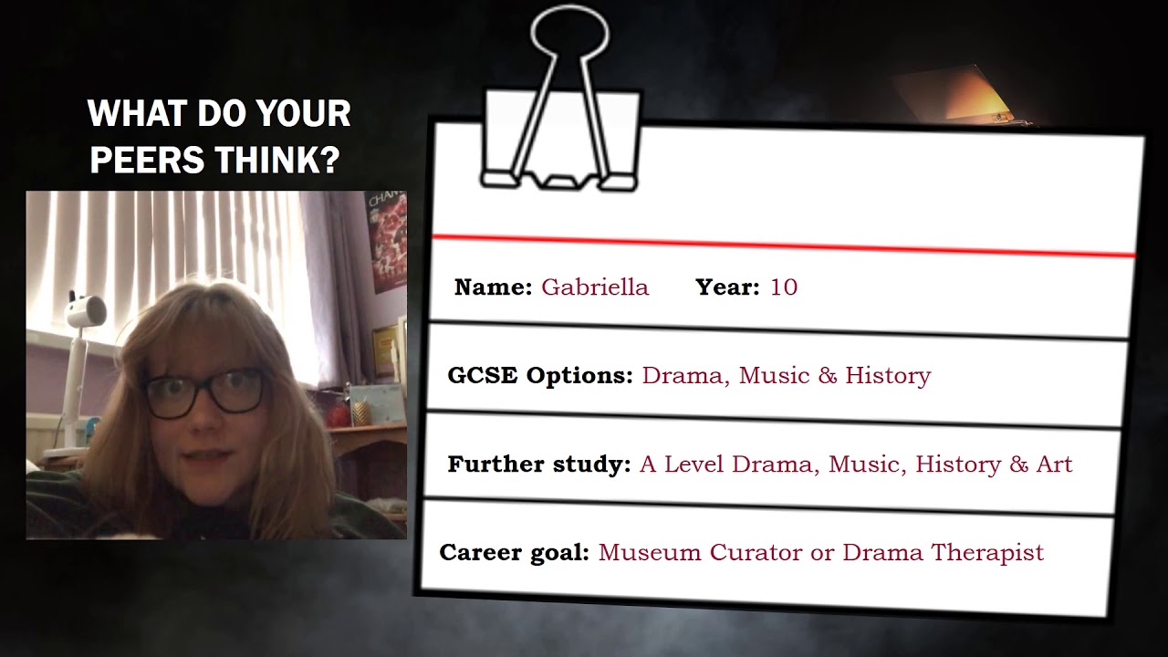 GCSE Drama Options video