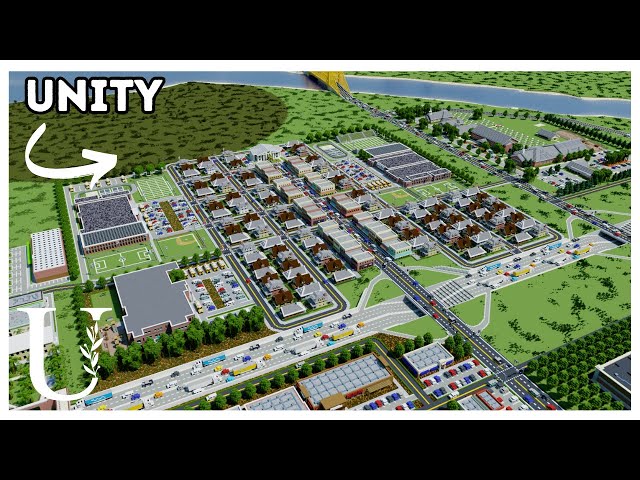 Minecraft Historical Town - Unity Minecraft Map