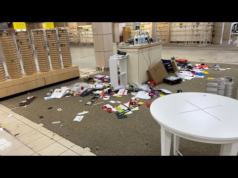 The Last Day and the 5th to last day at Sears in Media, PA demolished Granite Run Mall 8/11/2021