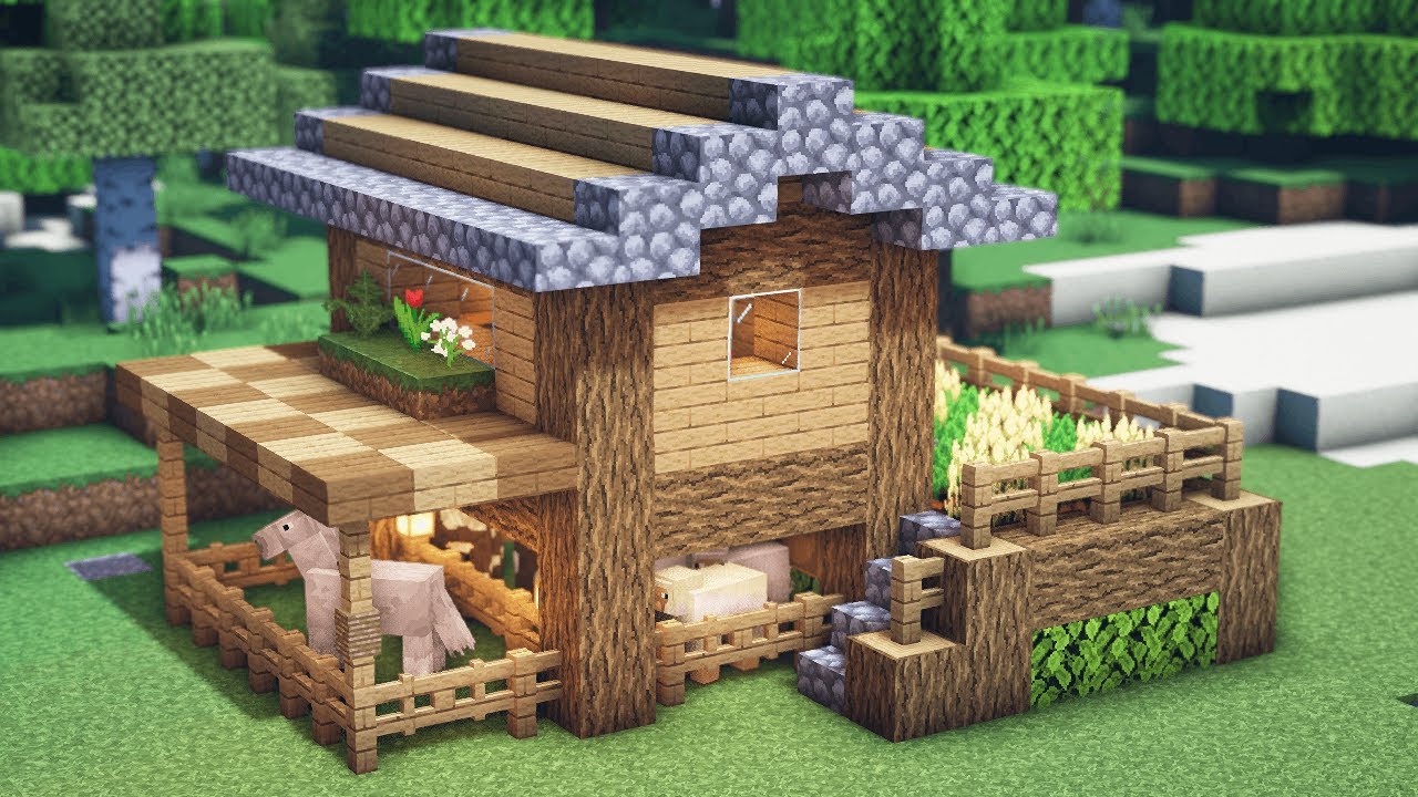 Minecraft: How to Build a Easy Small Starter House - Minecraft Builders