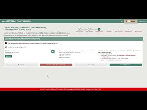 06 Submitting a Vessel Registration