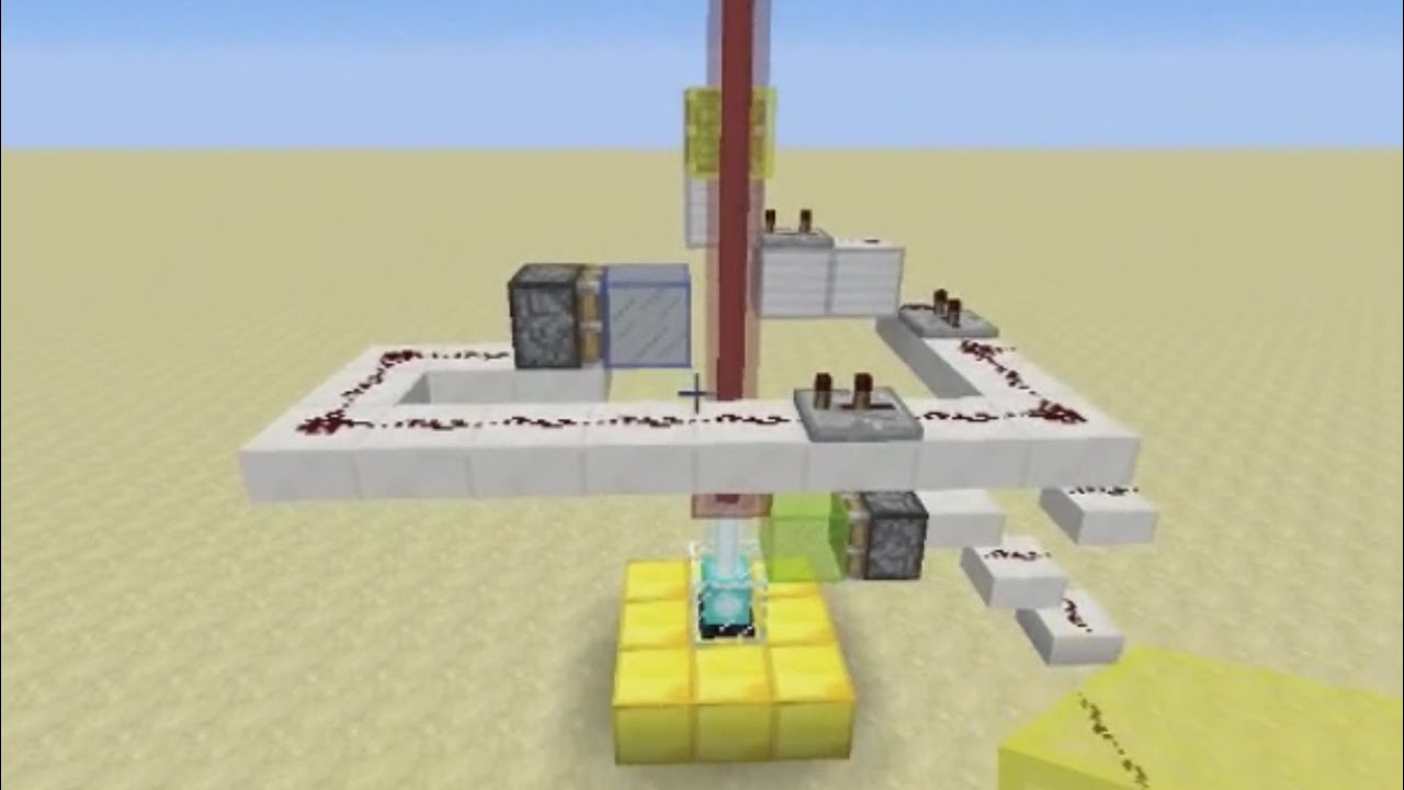 Disco / Colour Changing Beacon | Minecraft Tutorial