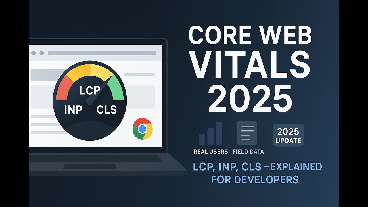 Core Web Vitals 2025 Explained: INP, LCP, CLS & How to Boost Your Site Speed!