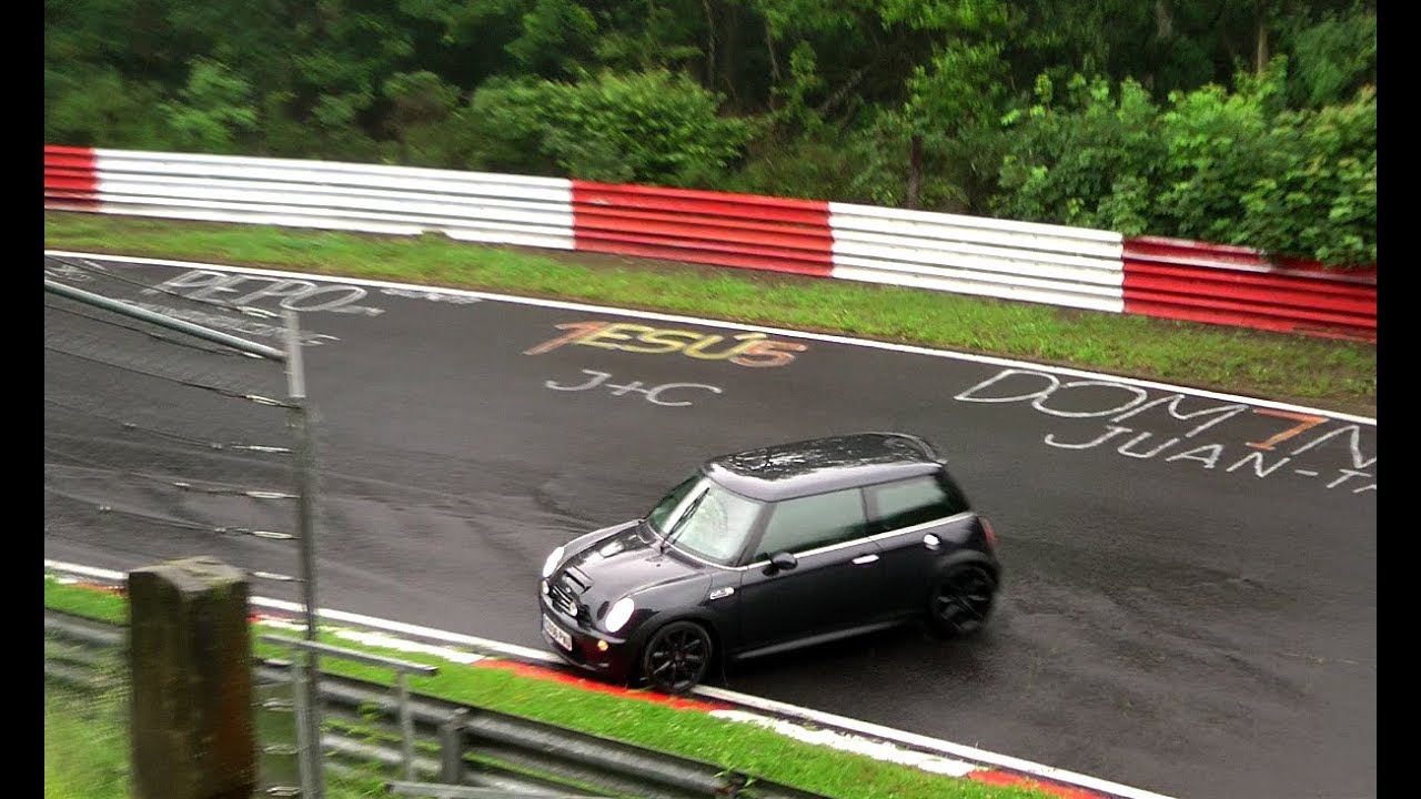 MINI Cooper S Nurburgring Spin is a Lift-Off Oversteer Lesson ...