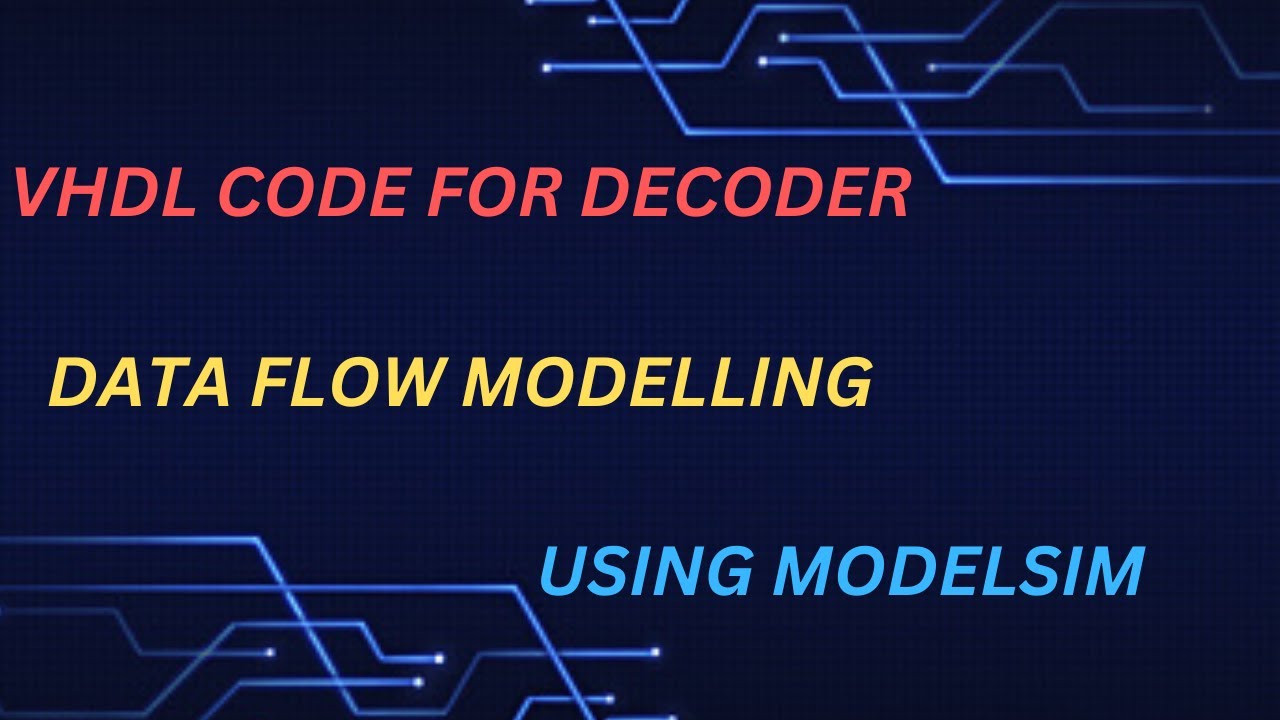 DECODER USING DATAFLOW MODEL(VERILOG)