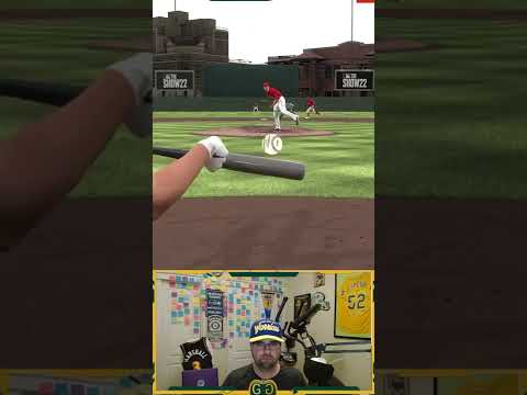 J. T. Realmuto shows you how to cheese #bunt #fyp #mlbtheshowclip #philies #MLBTheShow22 #Shorts