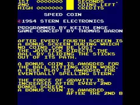 Speed Coin - Videogame by Stern Electronics | Museum of the Game