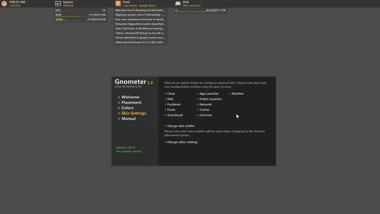 Windows Tip: Rainmeter | Desktop Customization Tool