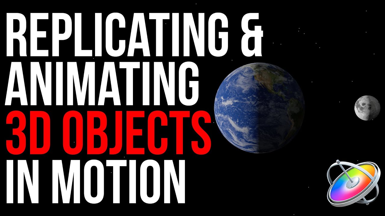 Replicating & Animating 3D Objects in Motion