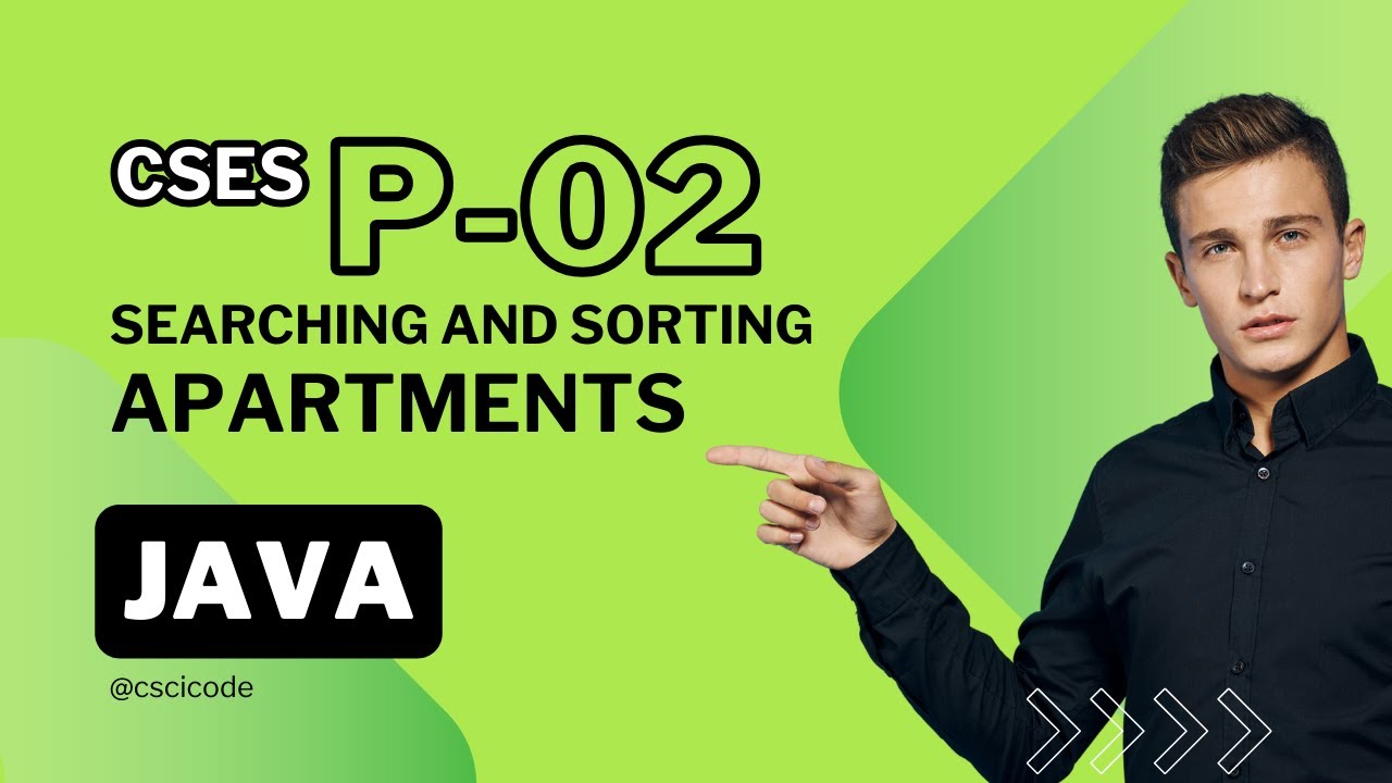 Apartements  | CSES problem set | CSES Solutions | TLE | Master DSA | JAVA | Coding with me