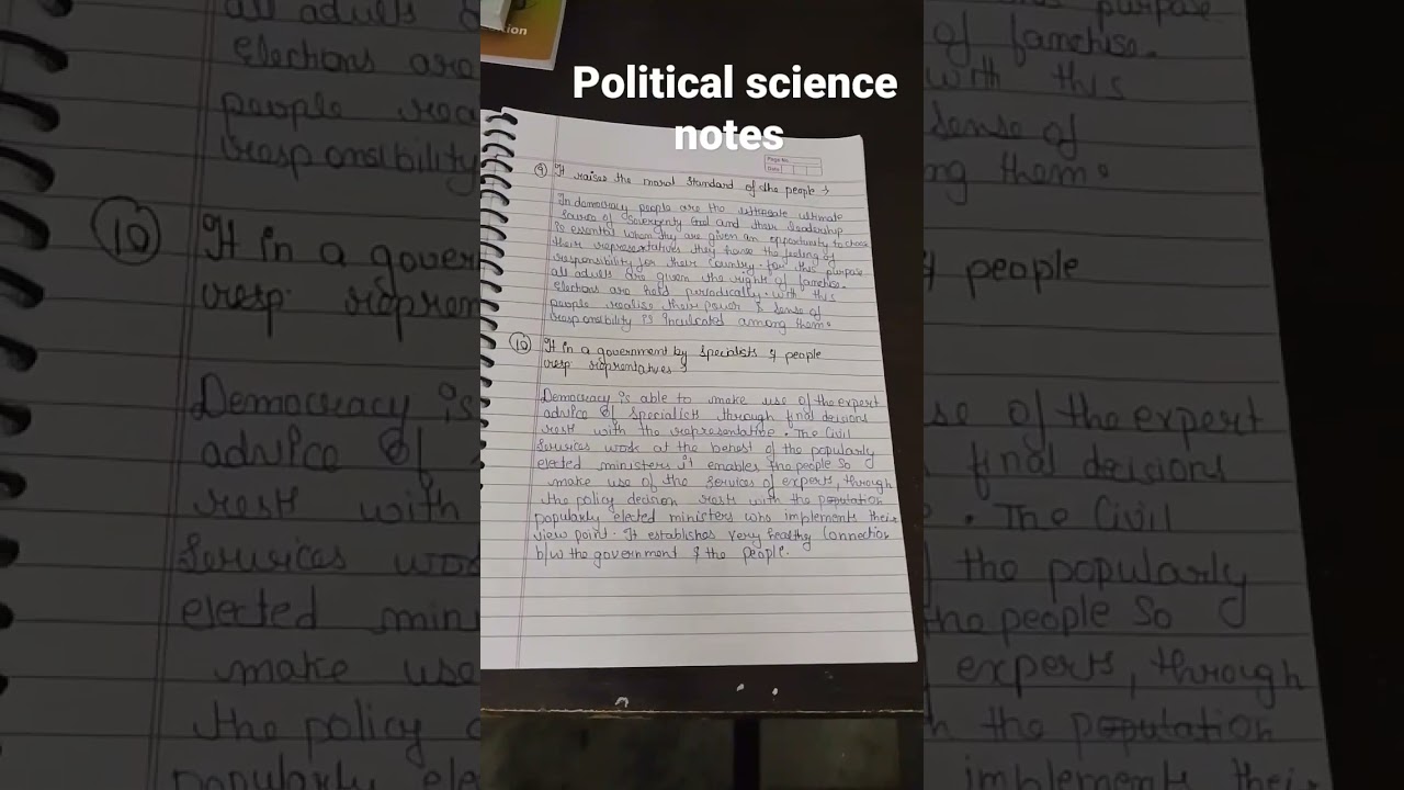 #ba1styearpoliticalscience #politics #notes #trending