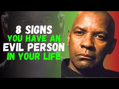 8 Signs You Have an Evil Person in Your Life | Denzel Washington Motivation