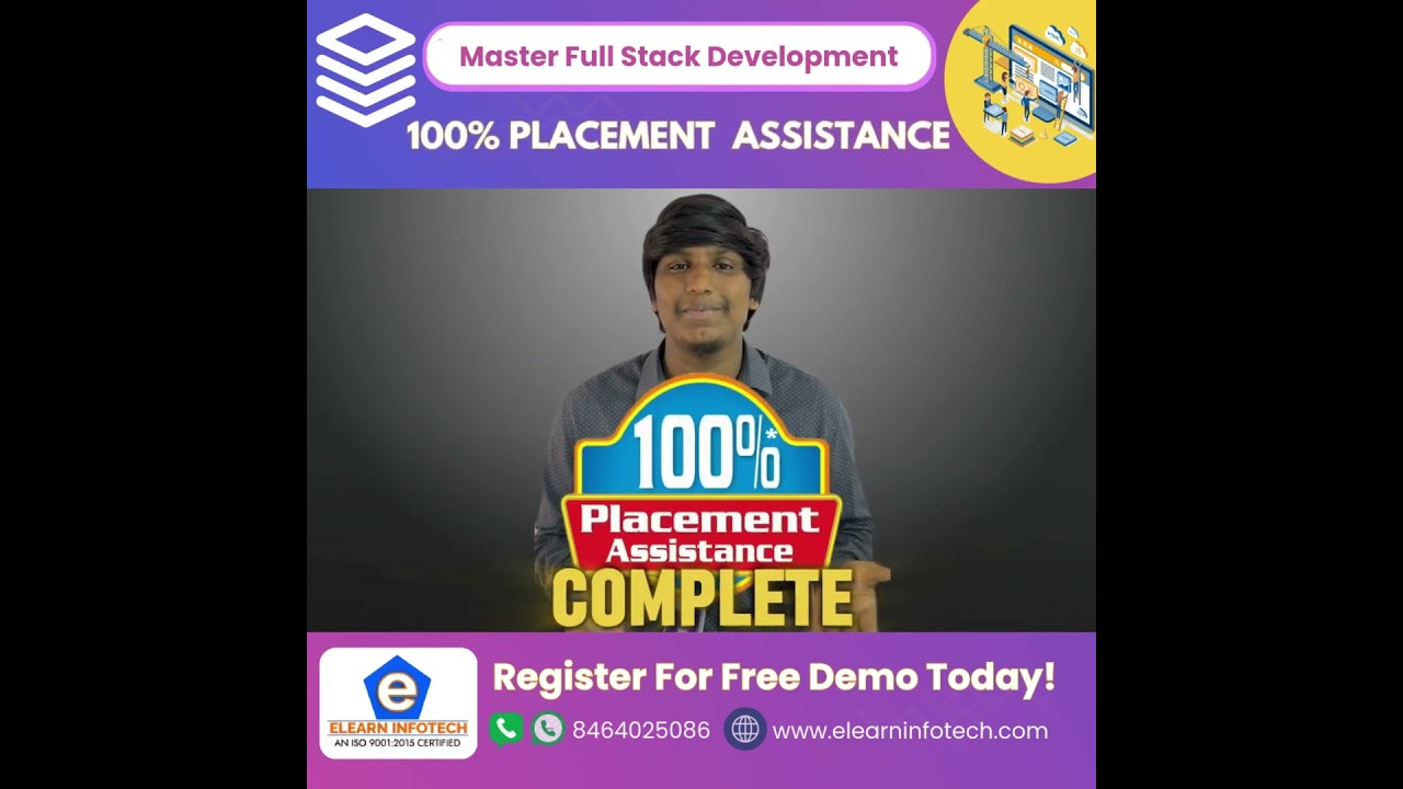 High Demand IT Career – Full Stack Development Course in Hyderabad @ Elearn Infotech