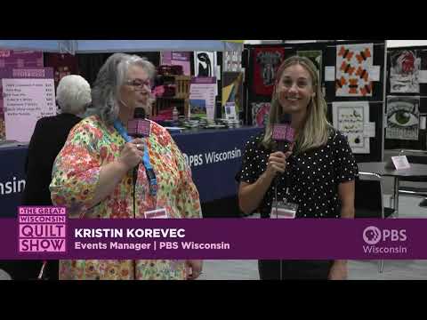 Kristin Korevec, PBS Wisconsin Events Manager | The Great Wisconsin Quilt Show