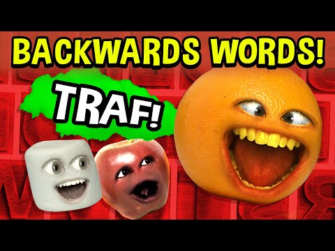 Backwards Word Challenge! | Annoying Orange