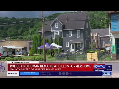 Police find human remains at former home of Johnstown man convicted of murder