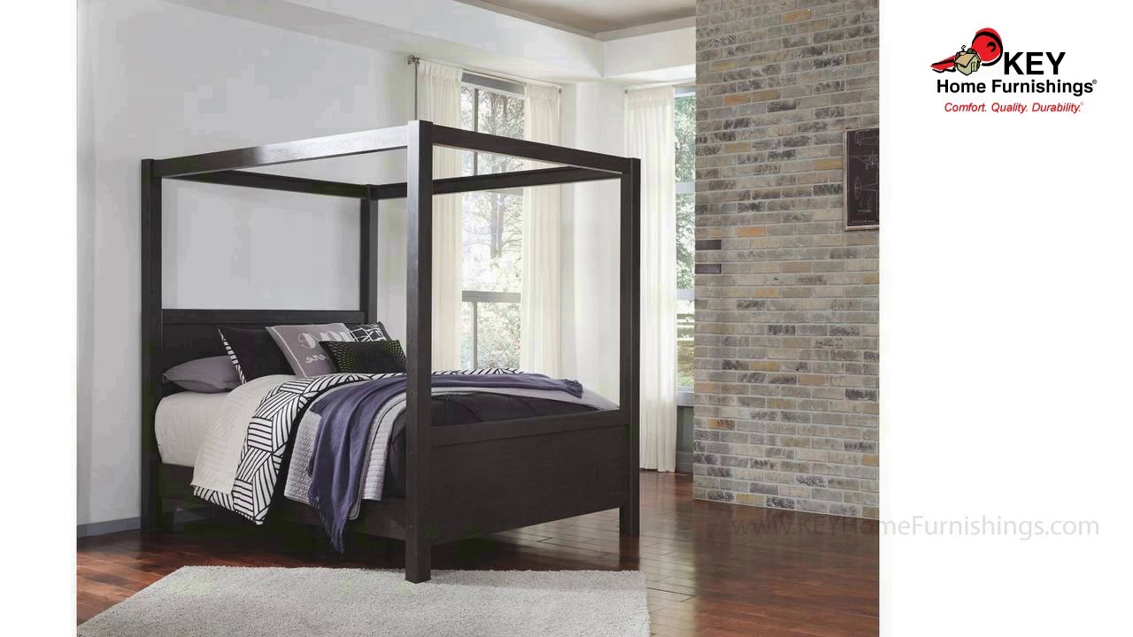 Ashley Daltori Queen Canopy Bed B273QRB | KEY Home