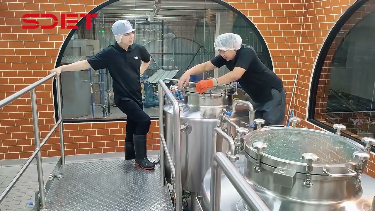 200L Pilot Plant Extension Project Pilot Brewing System Brewhouse