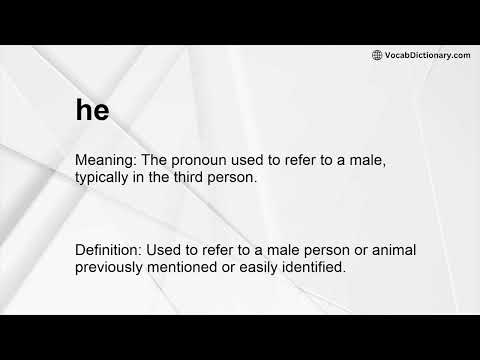 he Meaning