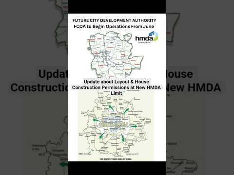 New House Construction & Layout Permissions in #HMDA #FCDA #DTCP #futurecity #hyderabad #ytshorts