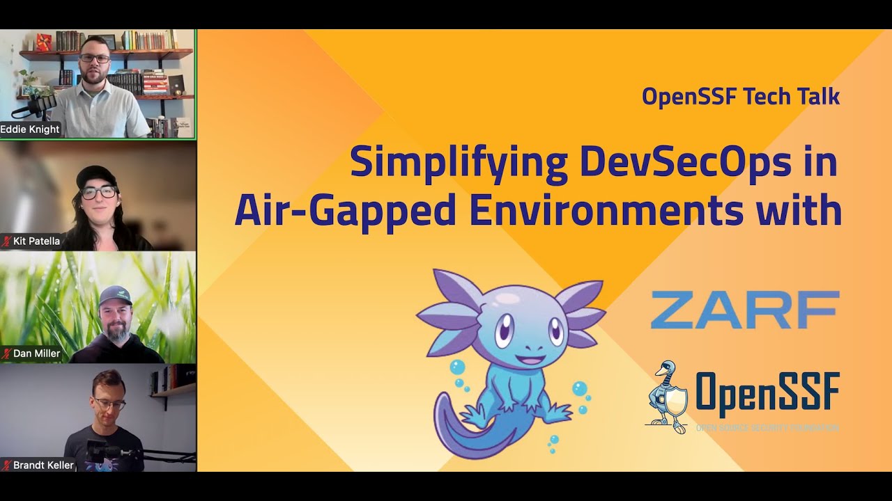 Tech Talk: Simplifying DevSecOps in Air-Gapped Environments with Zarf