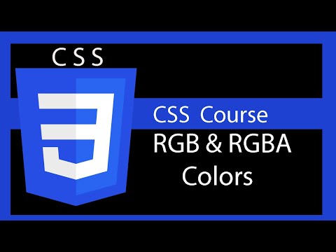 CSS RGB and RGBA Colors