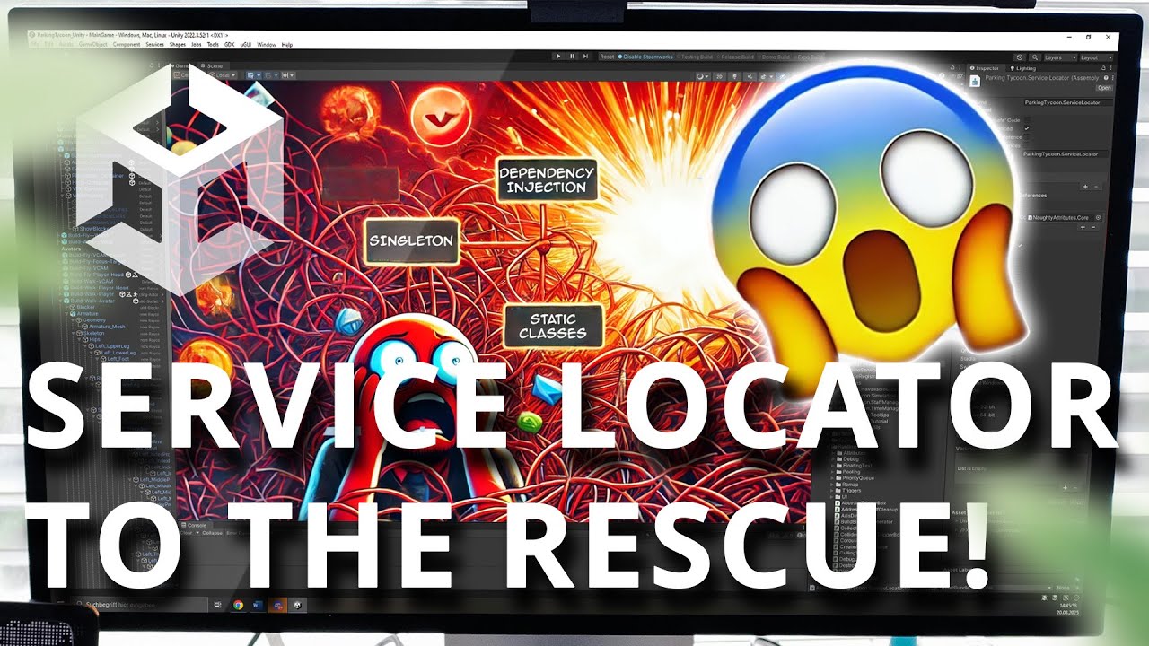 STOP Using Singletons! Try THIS Instead – Service Locator in Unity