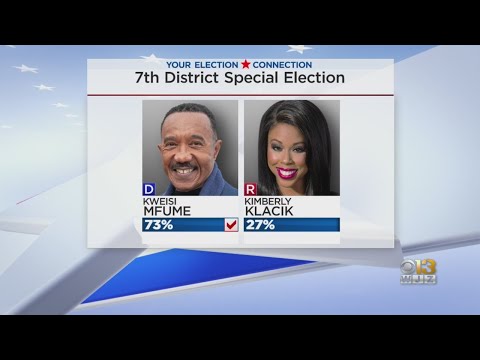 Kweisi Mfume Defeats Kimberly Klacik In Maryland's Special Election For The 7th Congressional Distri