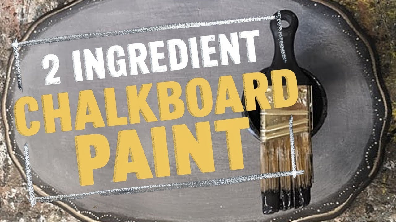 Make your Own DIY Chalkboard Paint for PENNIES