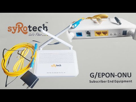 GPON ONT Router - Gigabit Passive Optical Network ONT Router Latest ...
