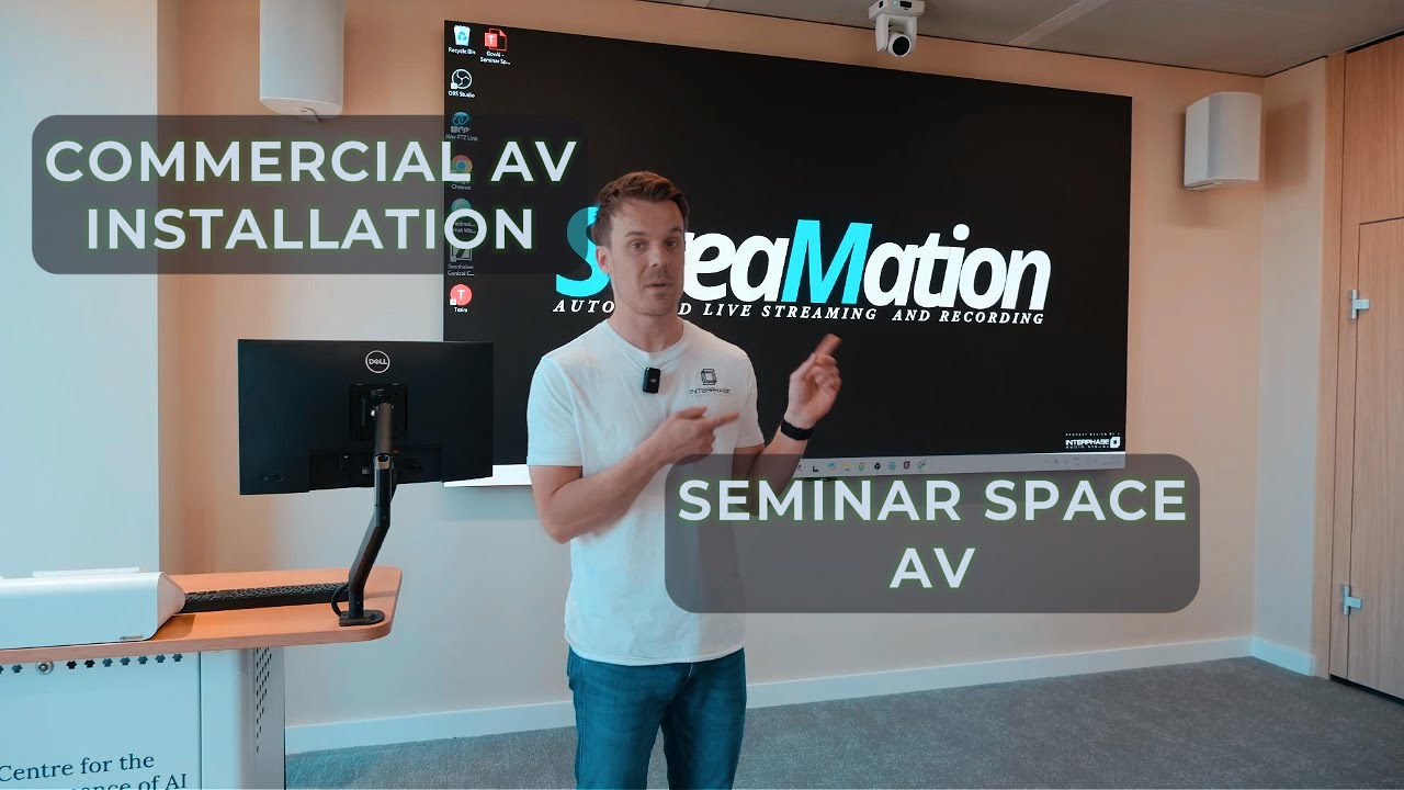 Commercial AV Installation - Seminar Space AV