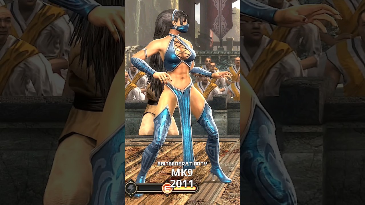 Kitana MK2 to MK1 (1993-2023) Evolution - MORTAL KOMBAT