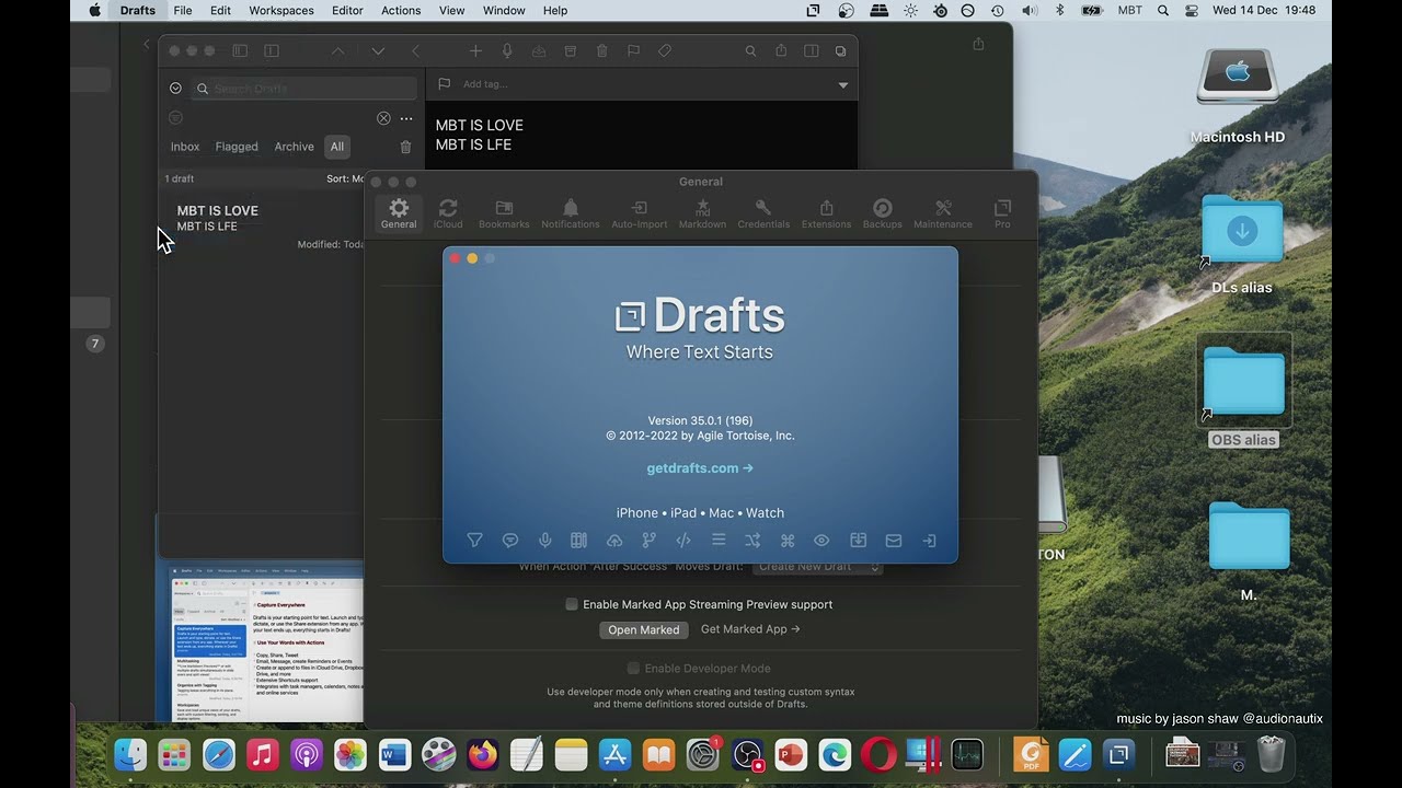 Drafts Where Text Starts Basic Overview MacAppStore [MAC]