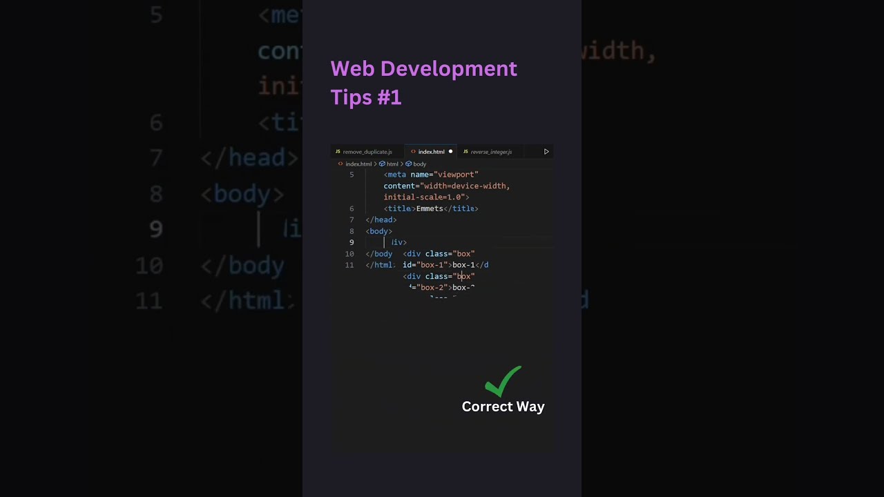 How to Create Multiple Boxes With Unique IDs | Web Development Tips | VS code Tips