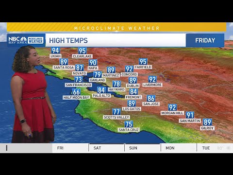 Forecast: Hot inland this weekend