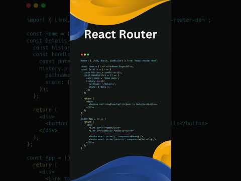How can I pass data between routes in React Router?