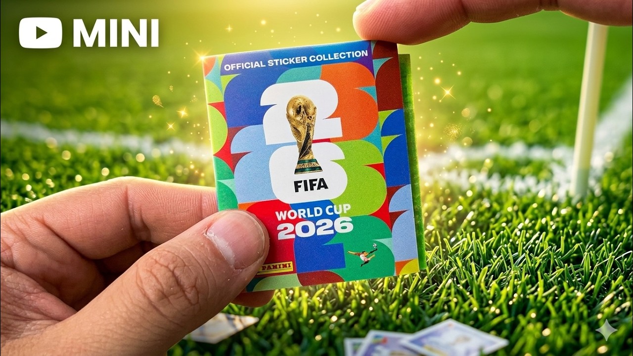 MINI ALBUM ✨ FIFA WORLD CUP 2026 🏆⚽ ✨ PANINI
