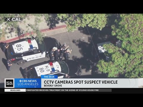 CCTV cameras help Beverly Hills police catch stolen vehicle