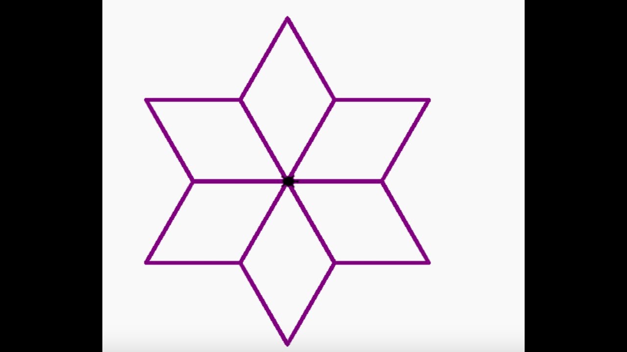 code a snowflake with Python turtle