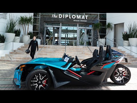 South Florida’s #1 Polaris Slingshot Rental Outfitter Now Available On Property At The Diplomat!
