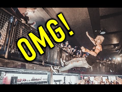 CAN'T BELIEVE HE JUMPED OFF THE BALCONY!