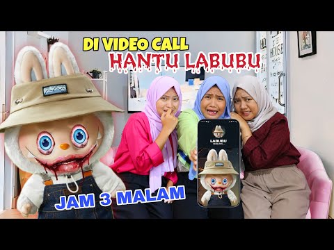 SERAM 😱 HANTU LABUBU Video Call JAM 3 MALAM | CHIKAKU FAMILY