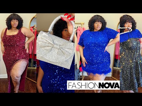 Fashion Nova Curve NYE Sequin Dresses | Help Me Pick My Dress! Victoria Lashay