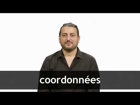 English Translation of “COORDONNÉES” | Collins French-English Dictionary