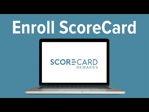 Enroll Your Credit Card in Scorecard Rewards