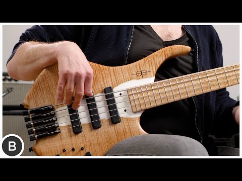 Otto 5 String Headless, Custom Bass, Bartolini Pickups | Reverb