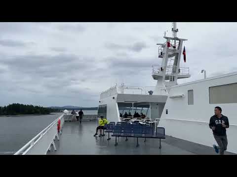 BC Ferries Travel on top deck